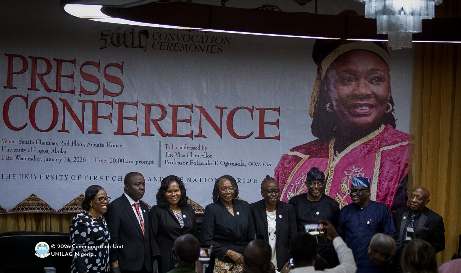 UNILAG 56th Convocation Ceremonies: 1,211 Bag First Class, Distinctions ...